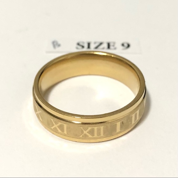 Jewelry | Roman Numerals Ring Size 9 | Poshmark